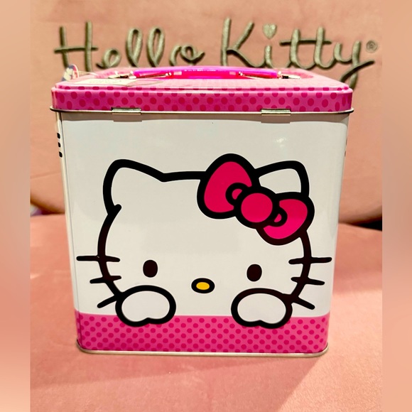 Hello Kitty | Other | Tin Hello Kitty Stack Store And Carry | Poshmark